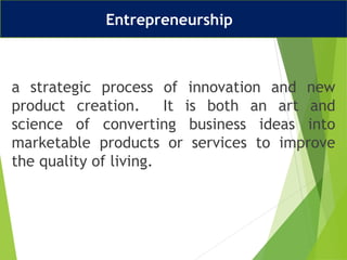 entrepreneurship in food processing .ppt