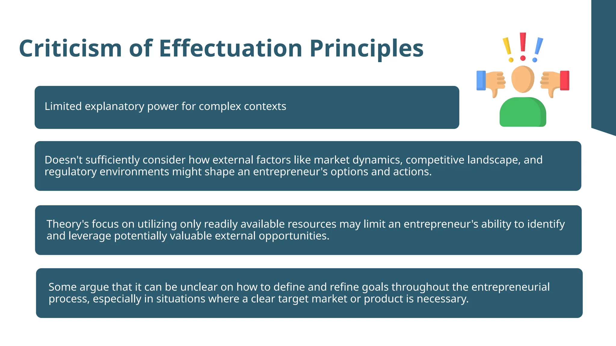 Entrepreneurship, Effectuation and Core Principles | PPTX