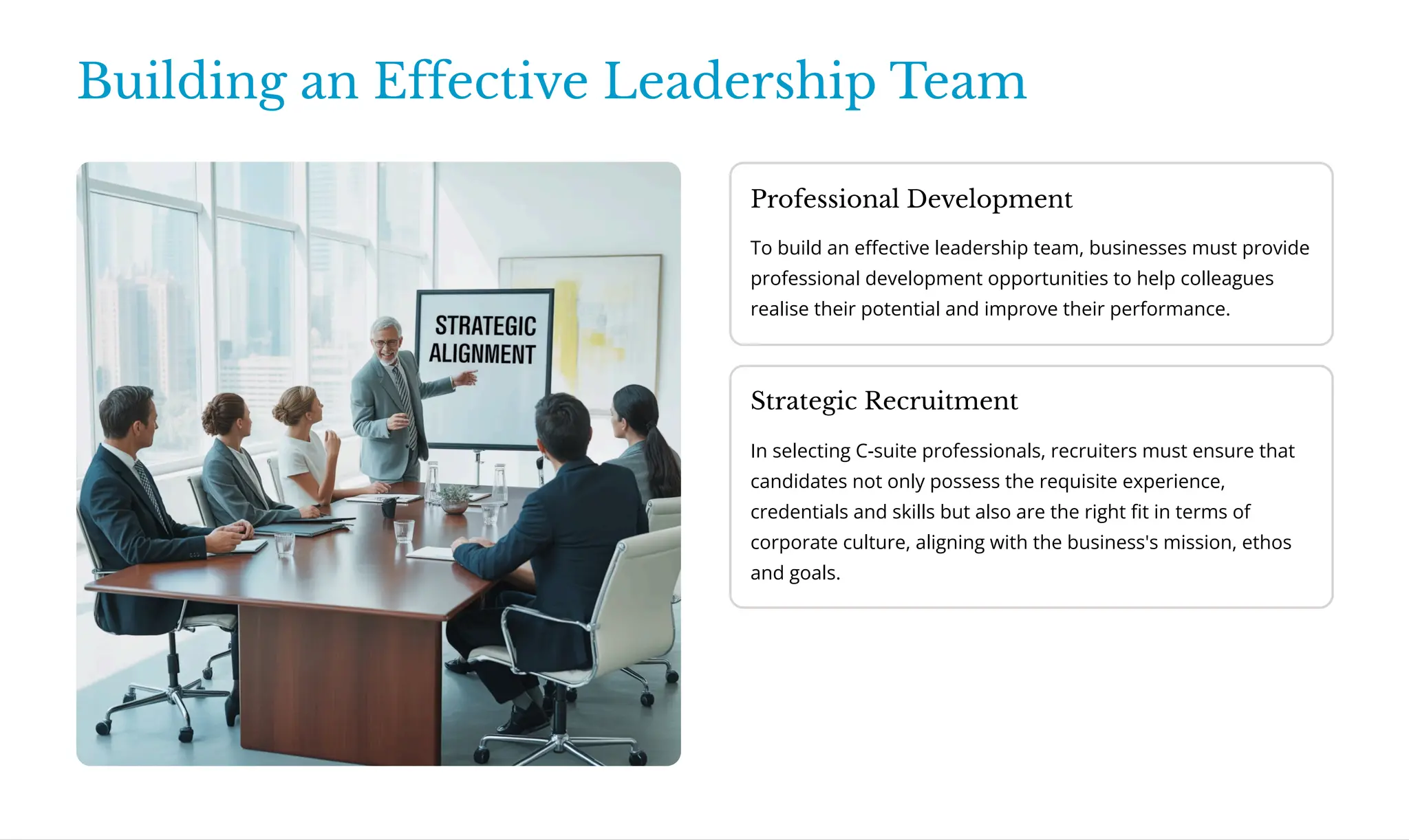 Entrepreneurship: Building a High-Performing Leadership Team | PDF