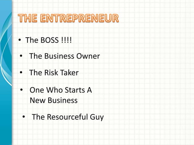 basic of Entrepreneurship by yeatesh | PPT