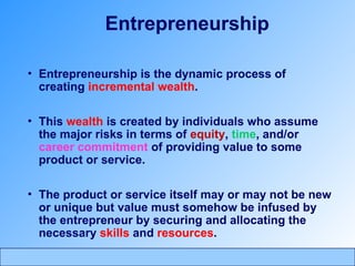 Entrepreneurship and its Key Features .ppt