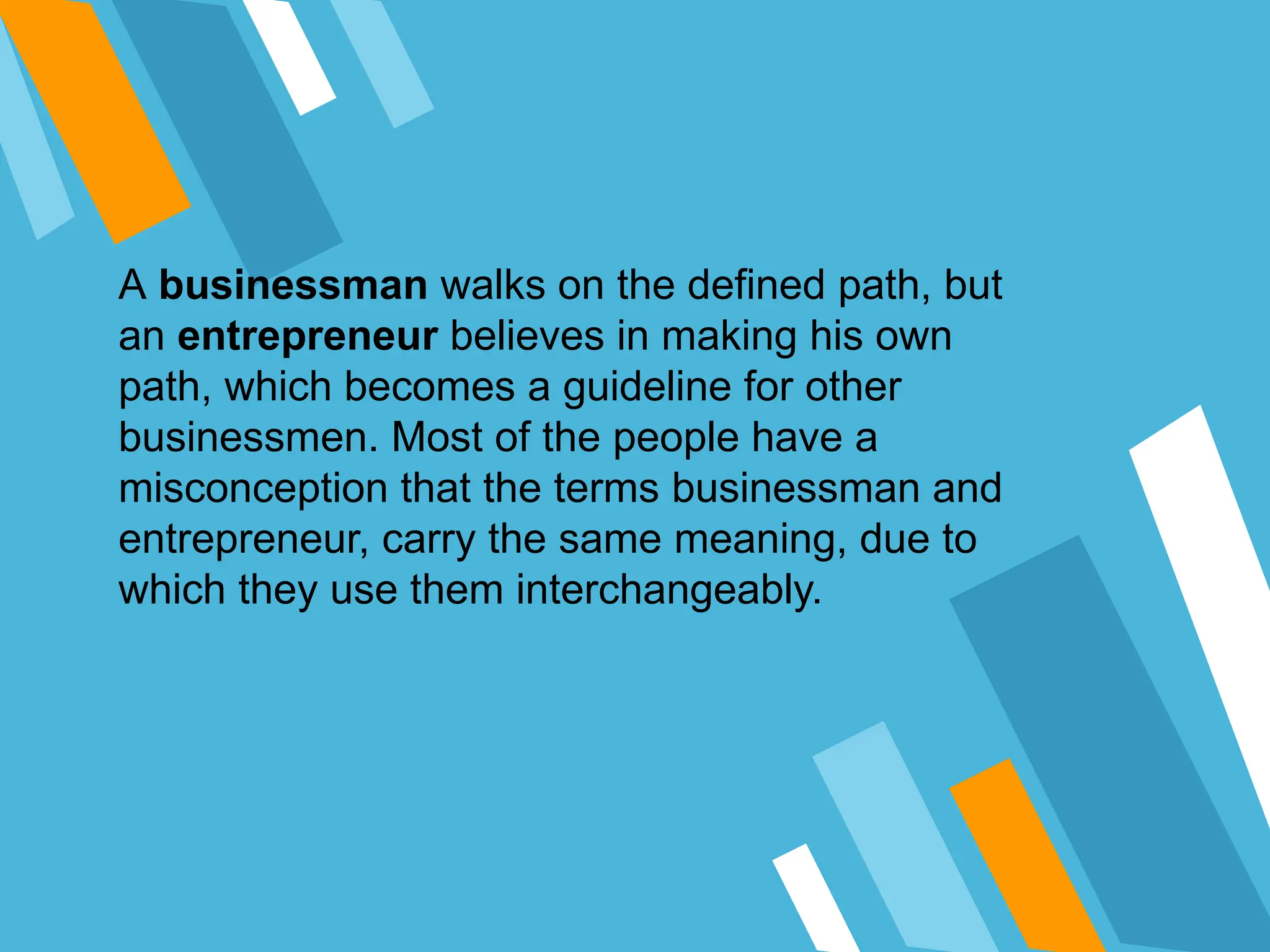 Overview of Entrepreneurship- Lesson 1 - Module 1 - | PPTX
