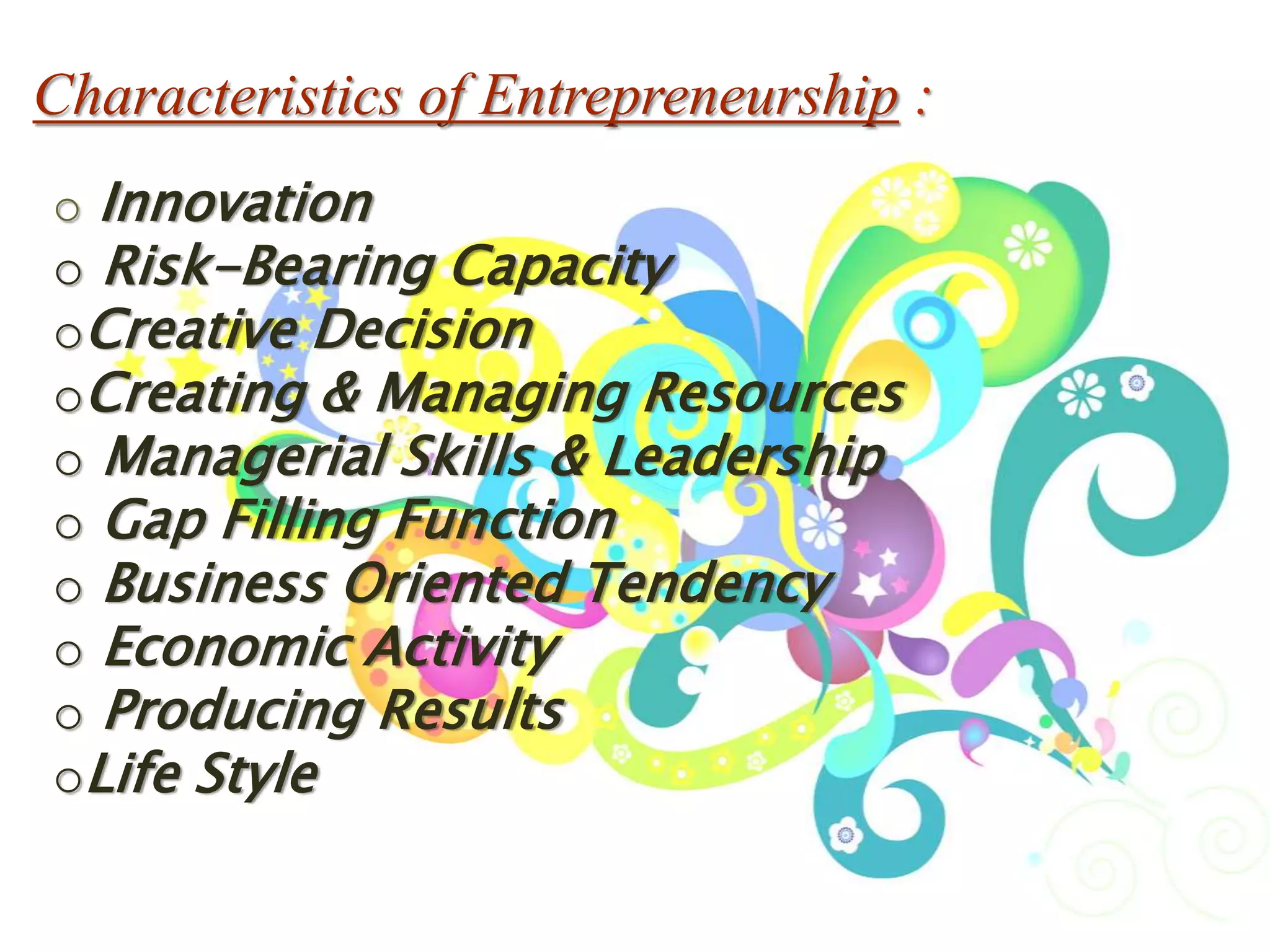 Entrepreneurship | PPTX