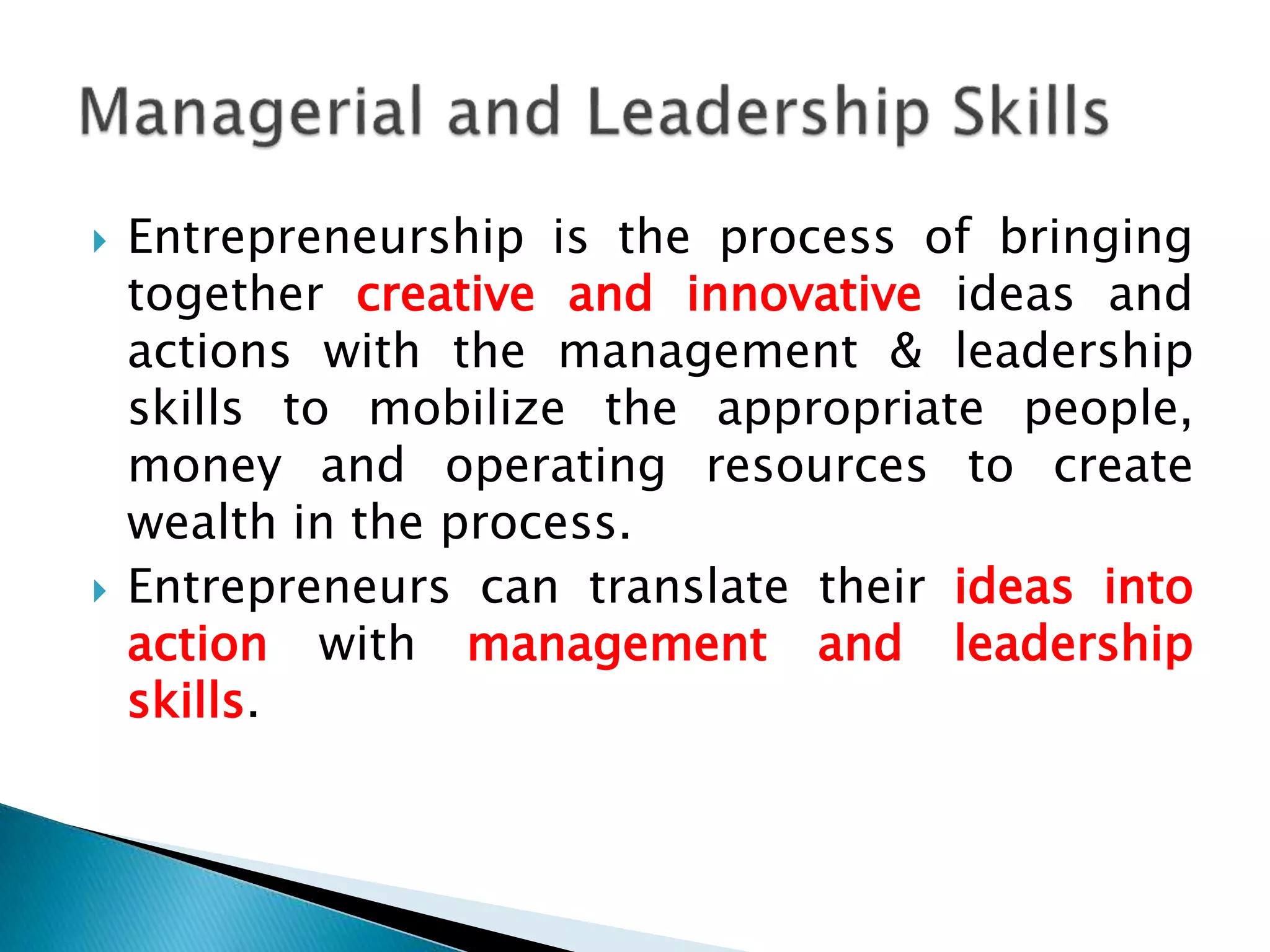 Entrepreneurship | PPTX