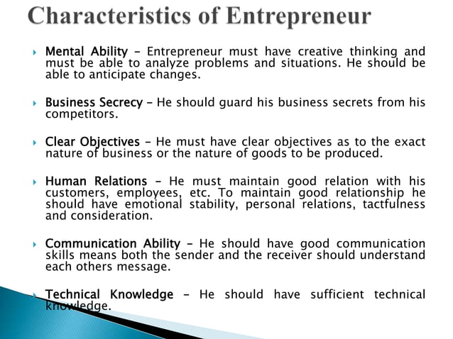 Entrepreneurship | PPTX