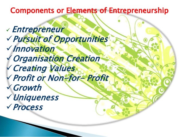 Entrepreneurship