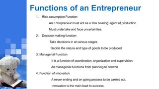 Entrepreneurship - An Introduction | PPTX