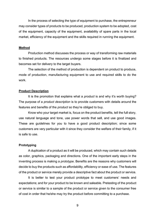 Entrepreneurship12_q2_Mod6_4M’s of Production and Business Model_v4.pdf ...