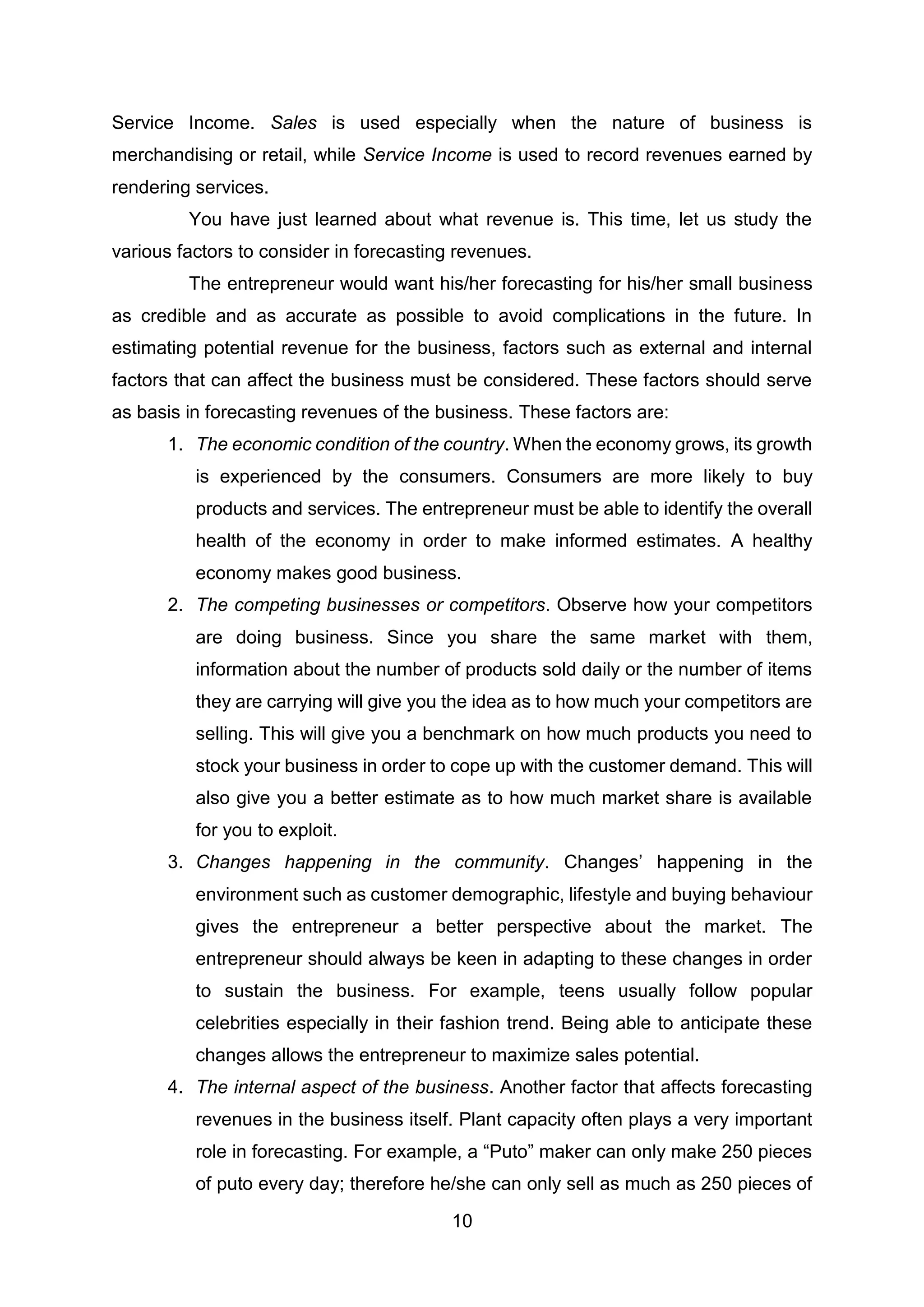 Entrepreneurship12_q2_Mod7_forecasting Revenues and Costs Department_v4.pdf