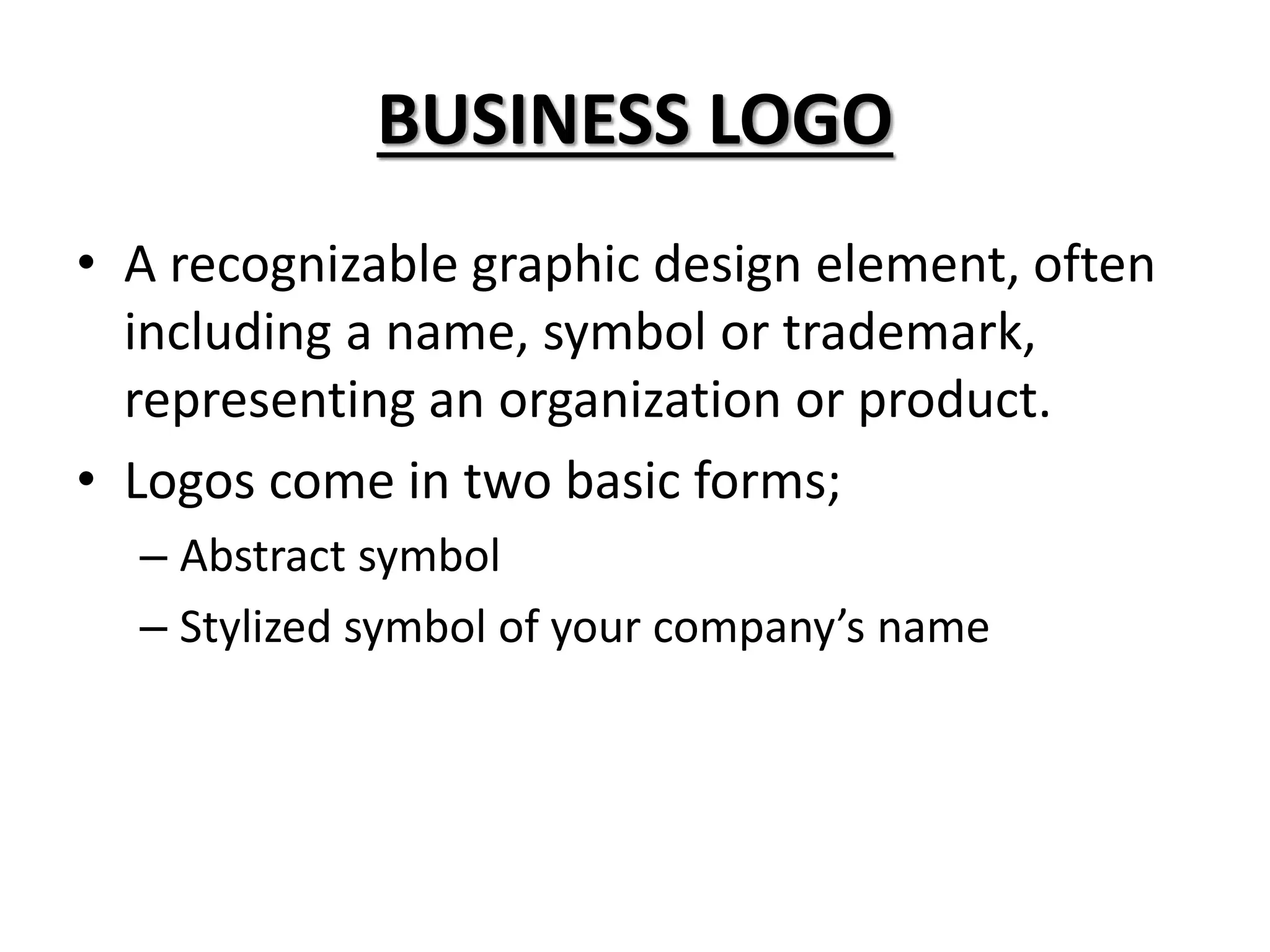 ENTREPRENEURSHIP 2 business logo discussion.pptx