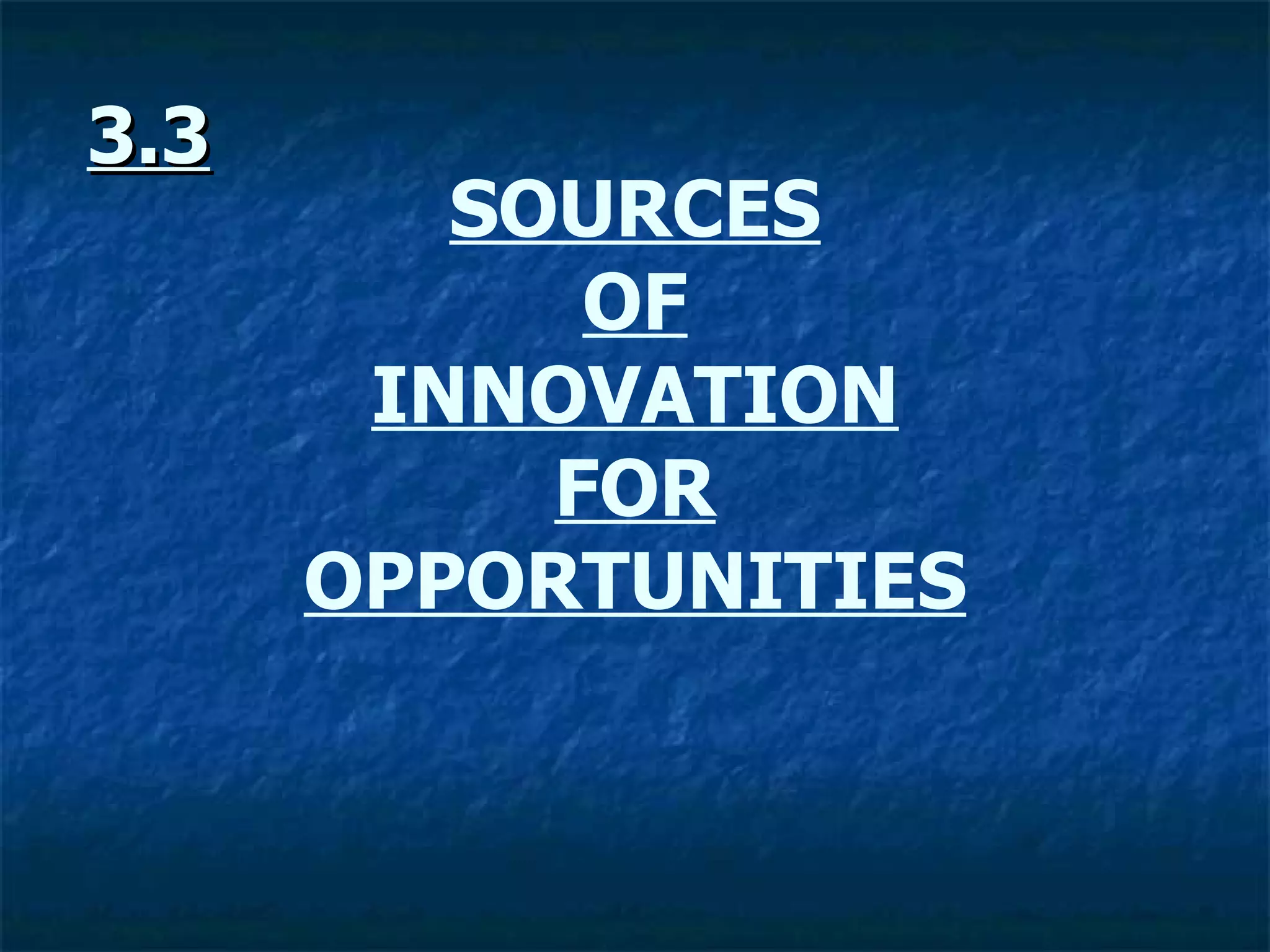 Entrepreneurship And Innovation | PPS