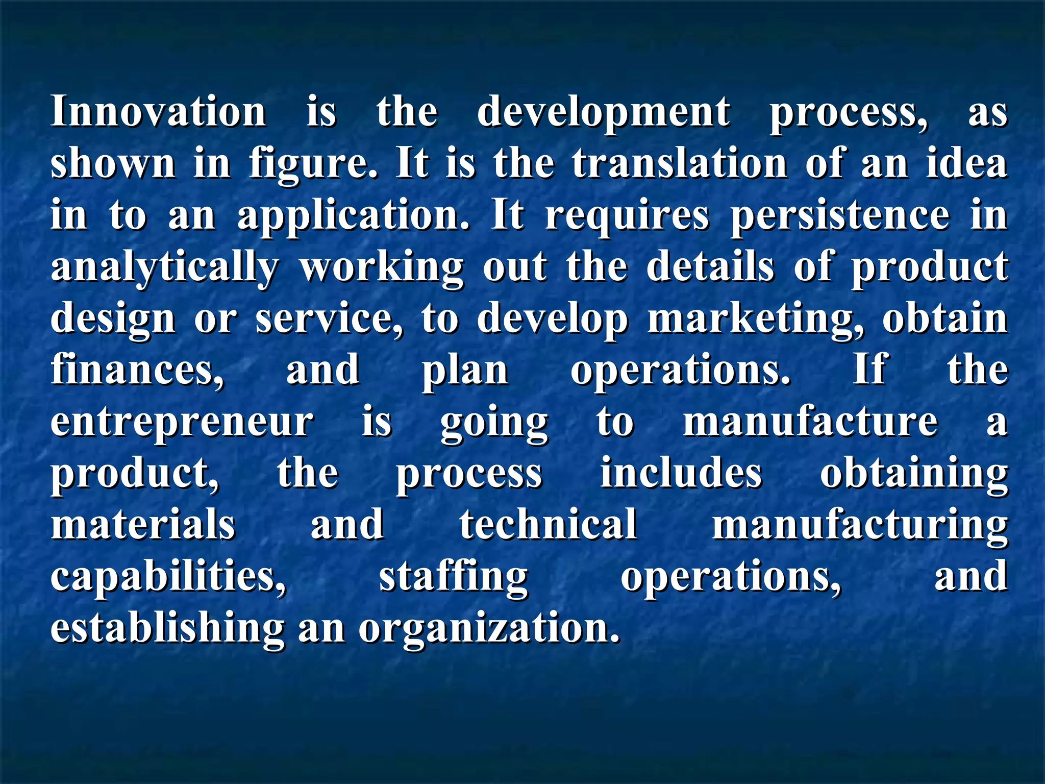 Entrepreneurship And Innovation | PPS