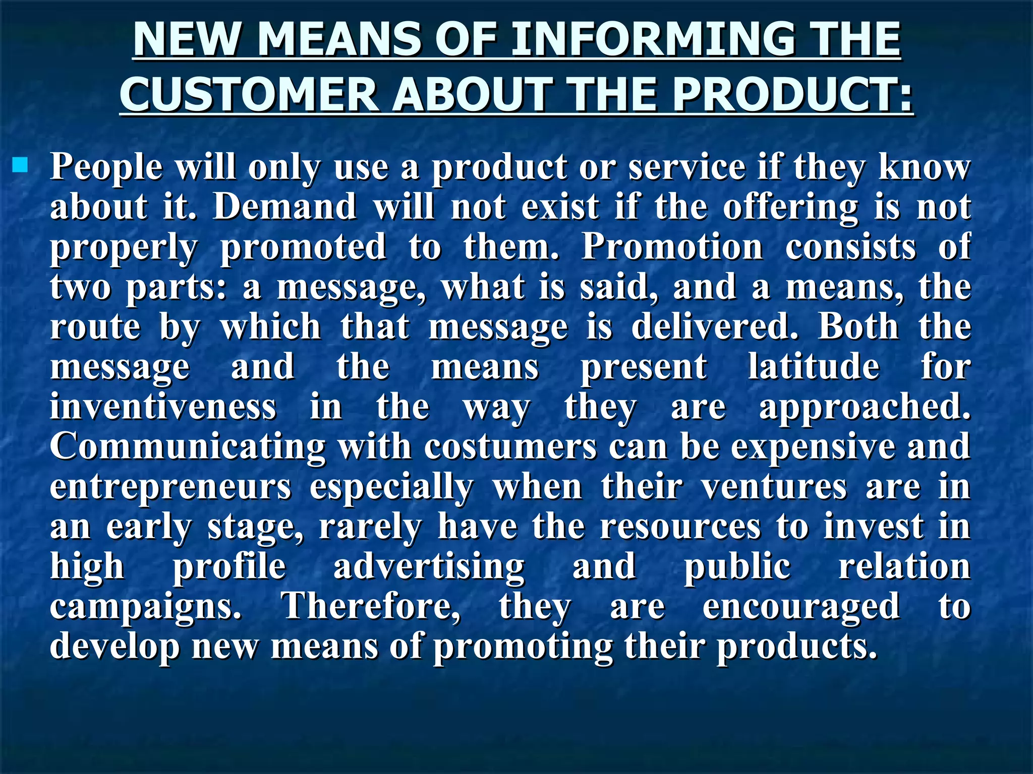 Entrepreneurship And Innovation | PPS
