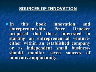 Entrepreneurship And Innovation | PPS