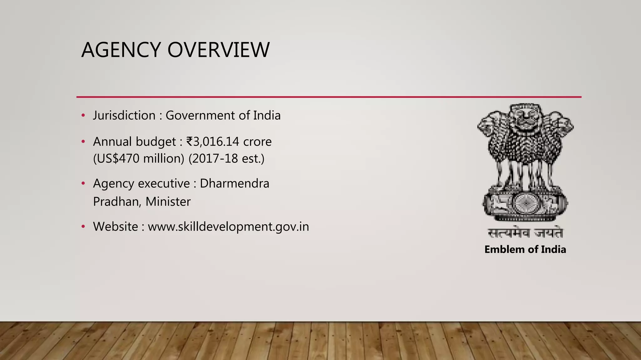 Ministry of Skill Development and Entrepreneurship (MSME) | PPTX