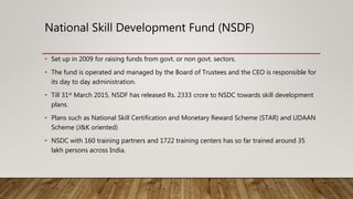 Ministry of Skill Development and Entrepreneurship (MSME) | PPTX