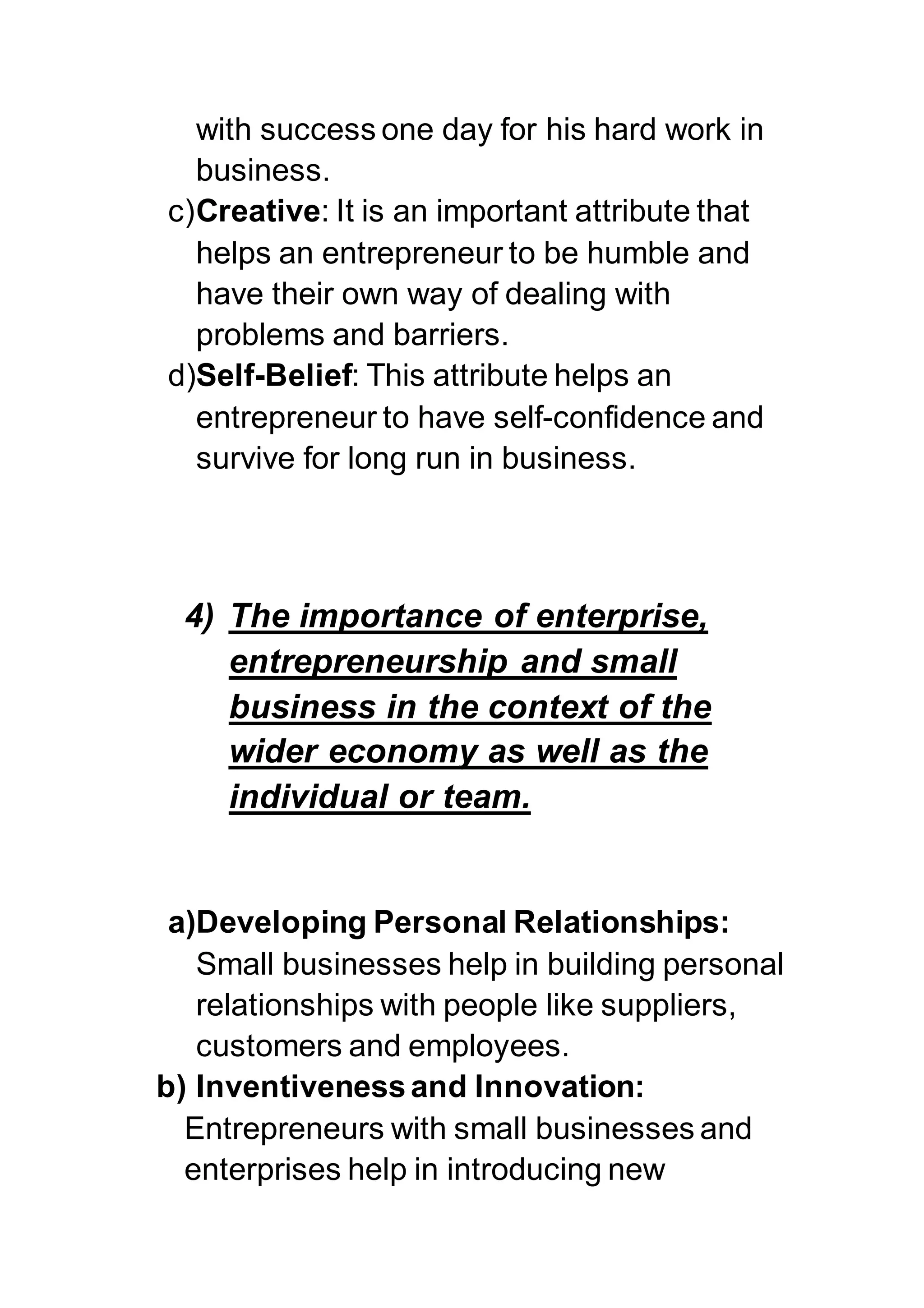 Entrepreneurship assignment (original)a101 iae | PDF