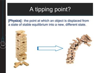 Entrepreneurship - A Tipping Point | PPTX