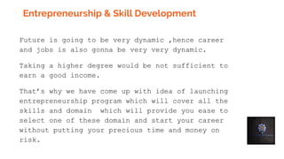 Entrepreneurship & Skills Development | PDF