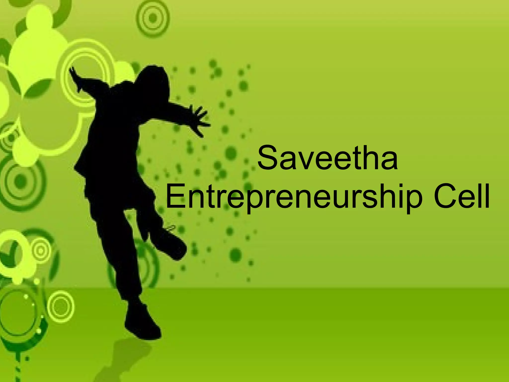 Entrepreneurship Cell | PPT