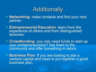 Entrepreneurship collaboration | PPT