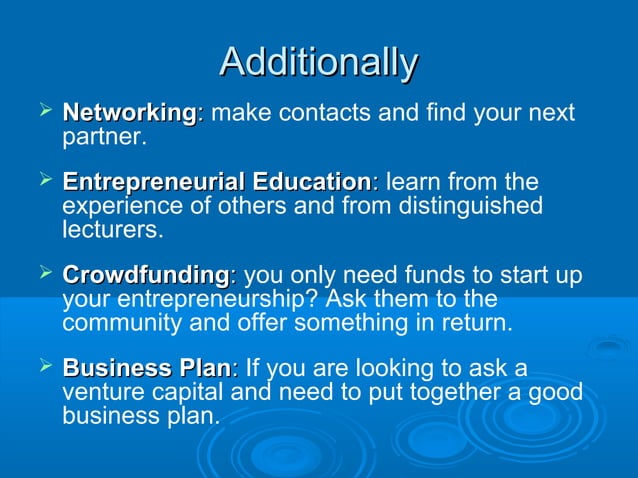 Entrepreneurship collaboration | PPT