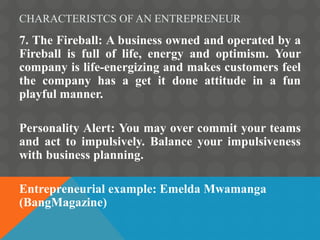 Entrepreneurship concepts | PPTX