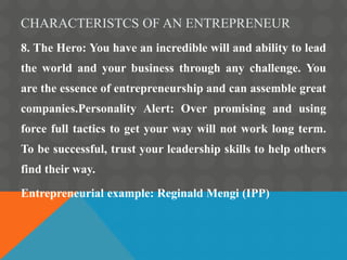 Entrepreneurship concepts | PPTX