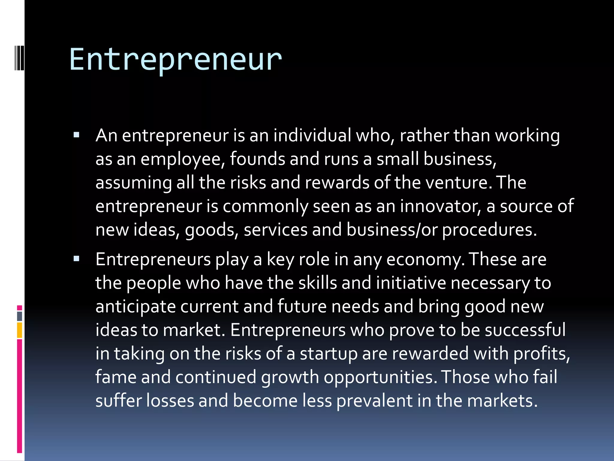 Entrepreneurship development | PPT