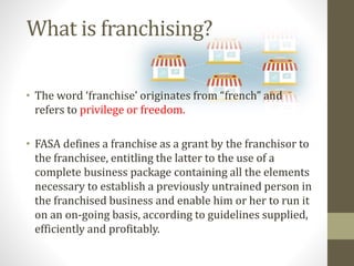 Franchising | PPT