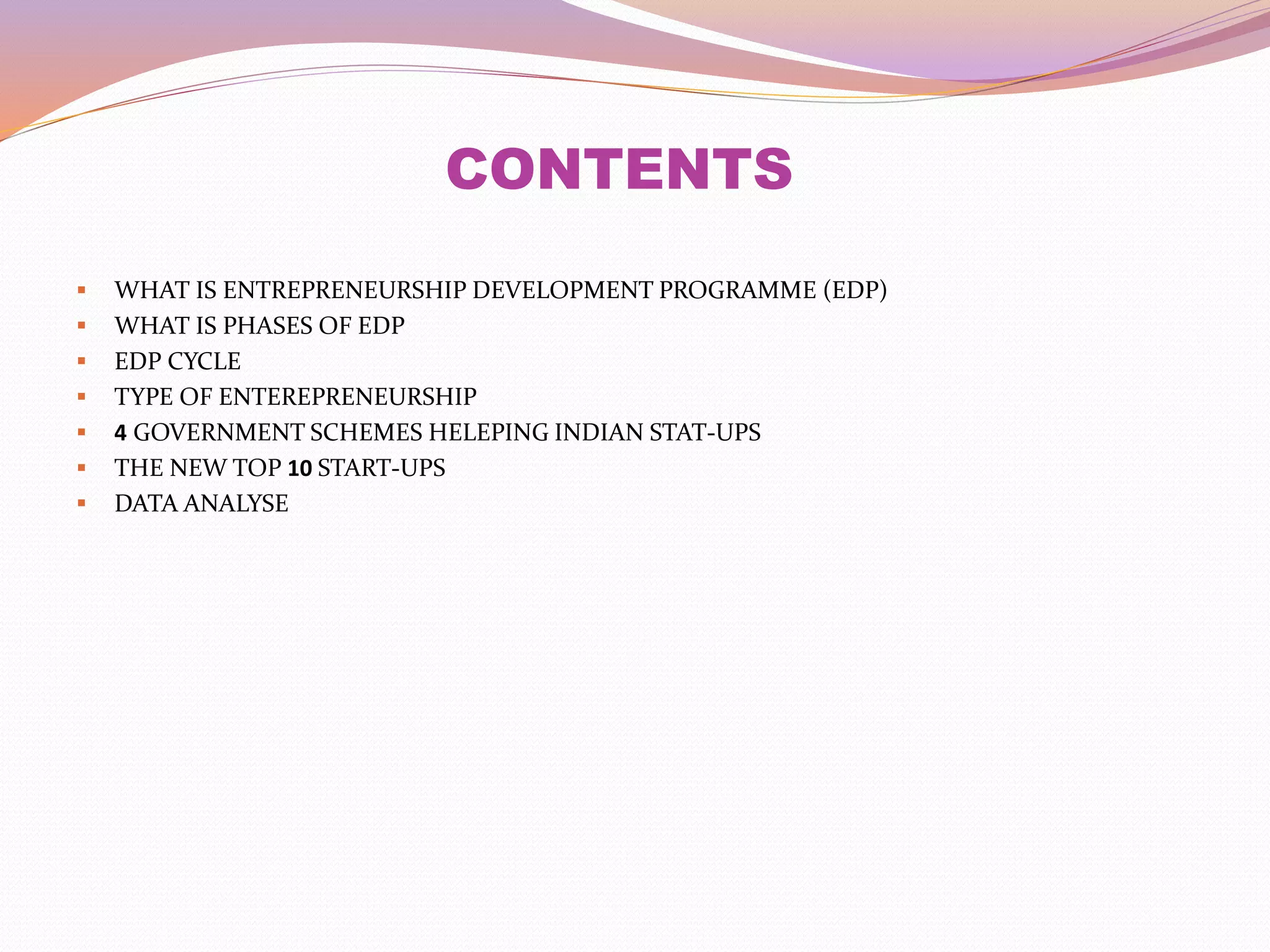 Entrepreneurship development programme in india.pptx