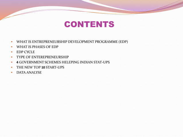 Entrepreneurship development programme in india.pptx