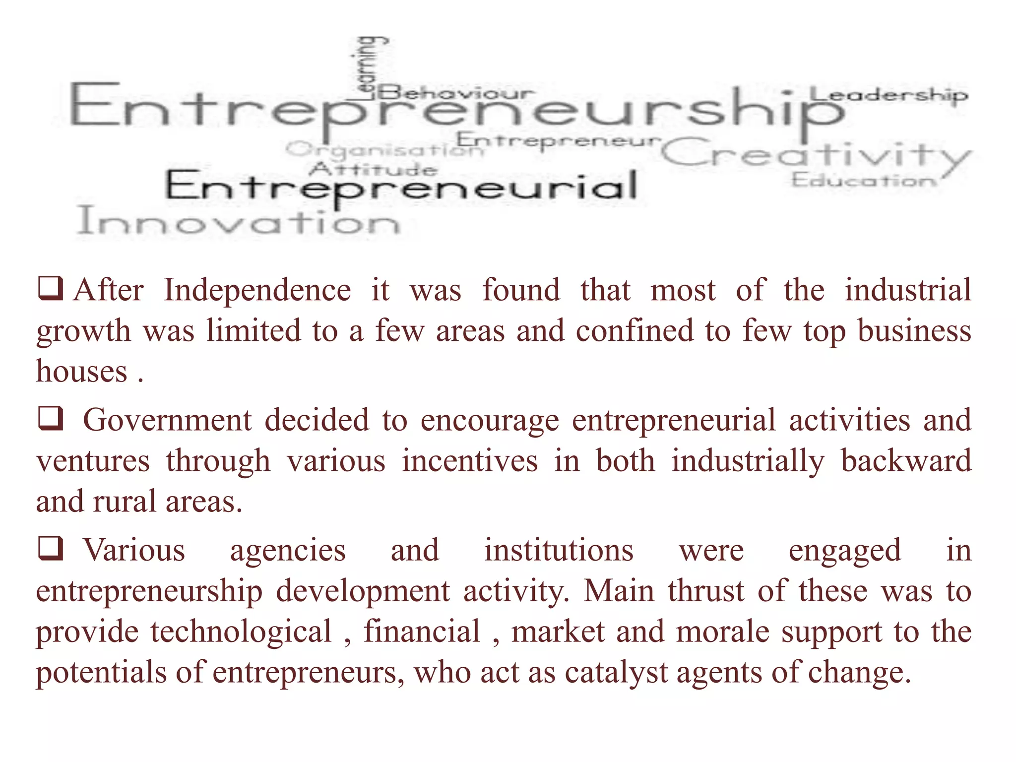 Entrepreneurship development programmes | PPTX