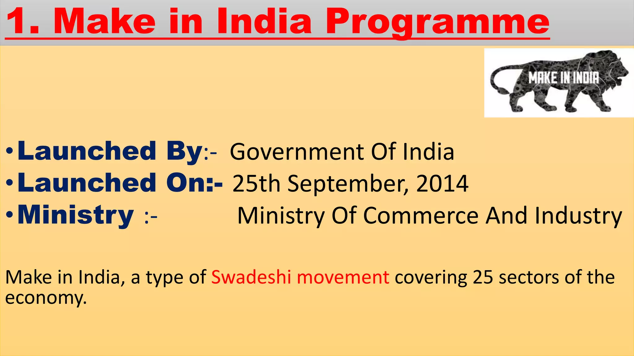 Entrepreneurship development scheme in india | PPTX