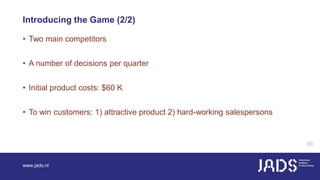 Entrepreneurship Simulation Game (CleanStart) | PDF