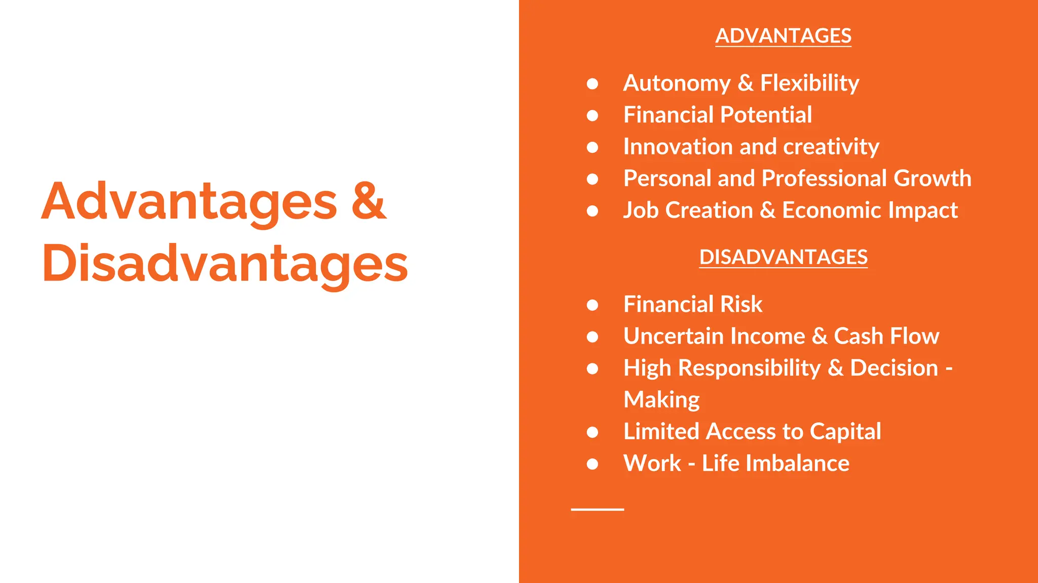 Entrepreneurship -Types, advantages, disadvantages.pptx
