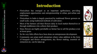 Entrepreneurship In floriculture through value addition.pdf