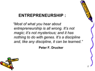 Entrepreneurship in india | PPT