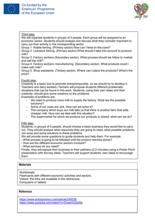 Entrepreneurship lesson plans' book | PDF