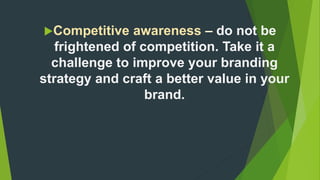 ENTREPRENEURSHIP 12_ Developing a brand name | PPTX