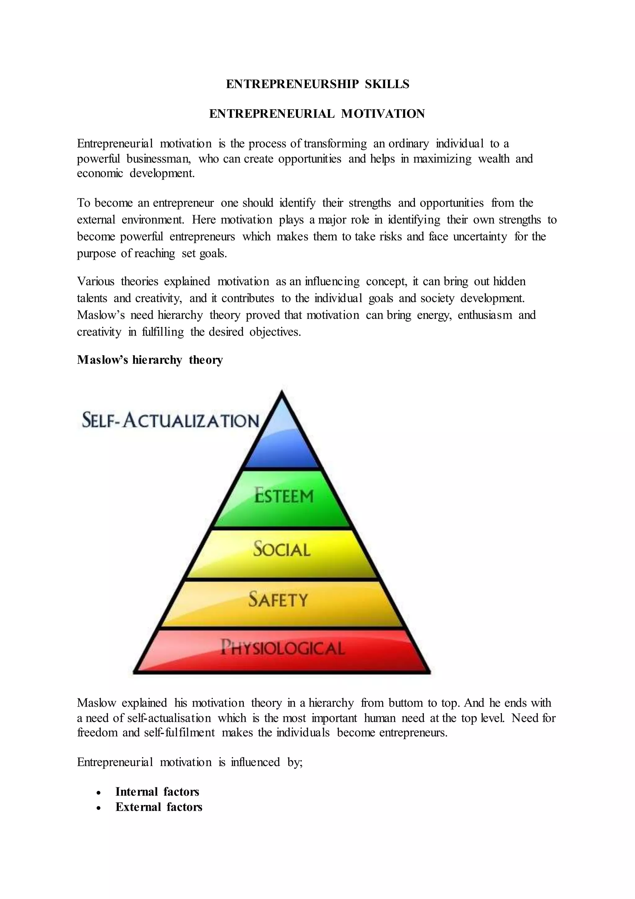ENTREPRENEURSHIP MOTIVATION.docx