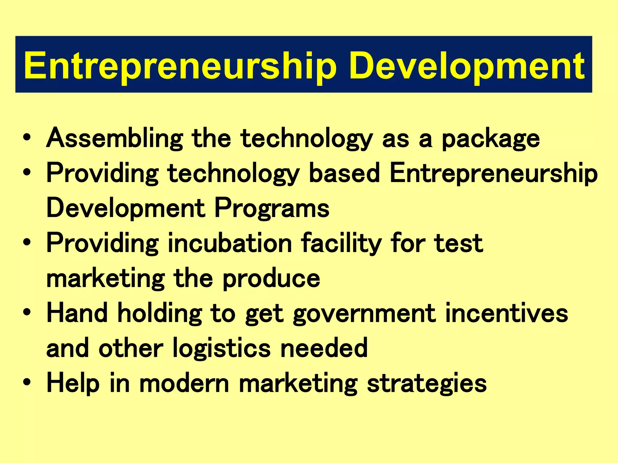 Entrepreneurship opportunities in post harvest technologies of plantation crops | PPT