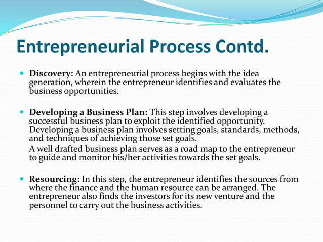 Entrepreneurship PPT | PPT