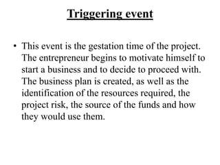 Entrepreneurship process | PPTX