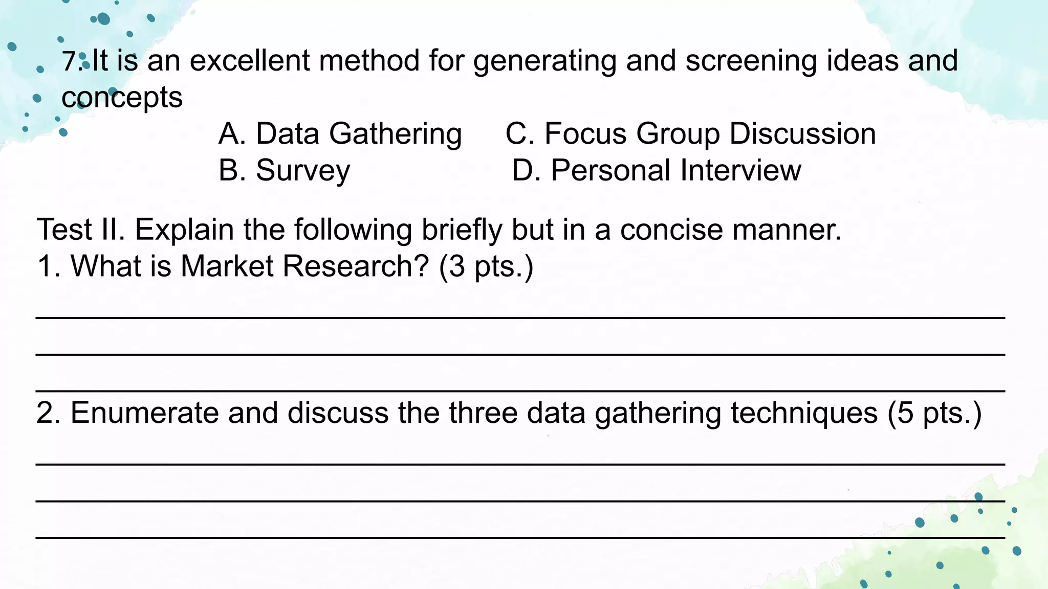 Entrepreneurship Q 1- M 4 MARKET RESEARCH.pdf