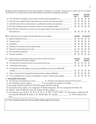 Global Entrepreneurship questionnaire | PDF