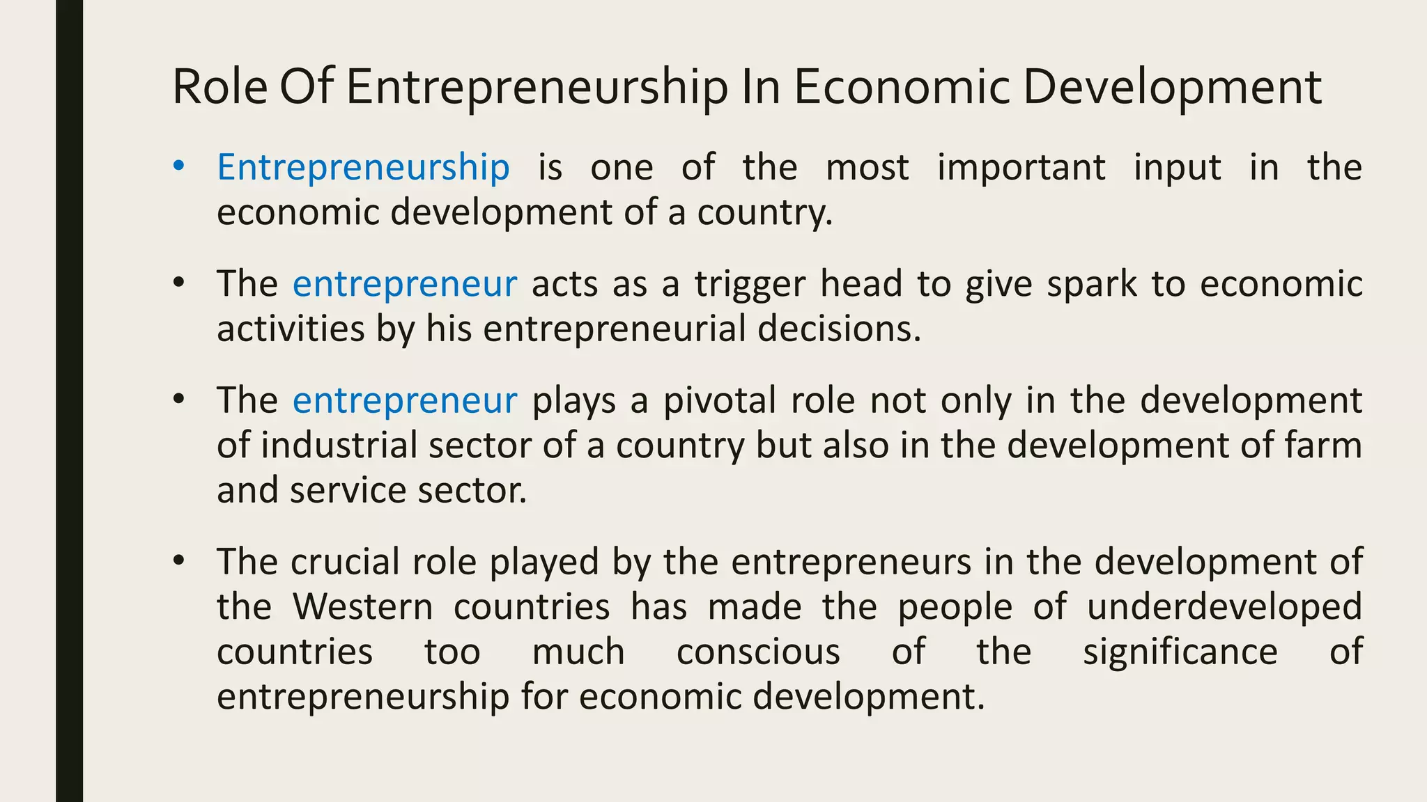 Introduction To Entrepreneurship | PPTX