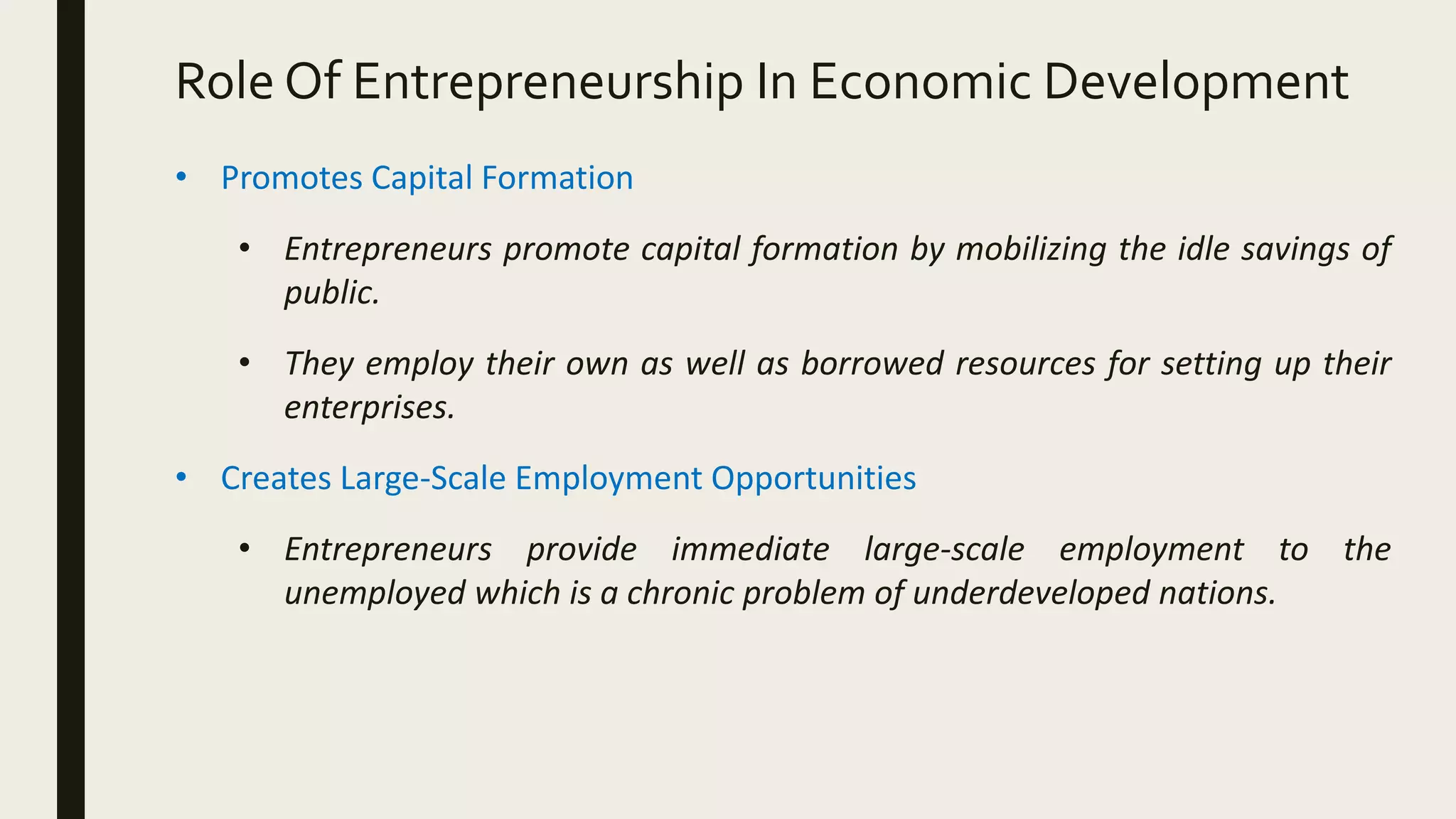 Introduction To Entrepreneurship | PPTX