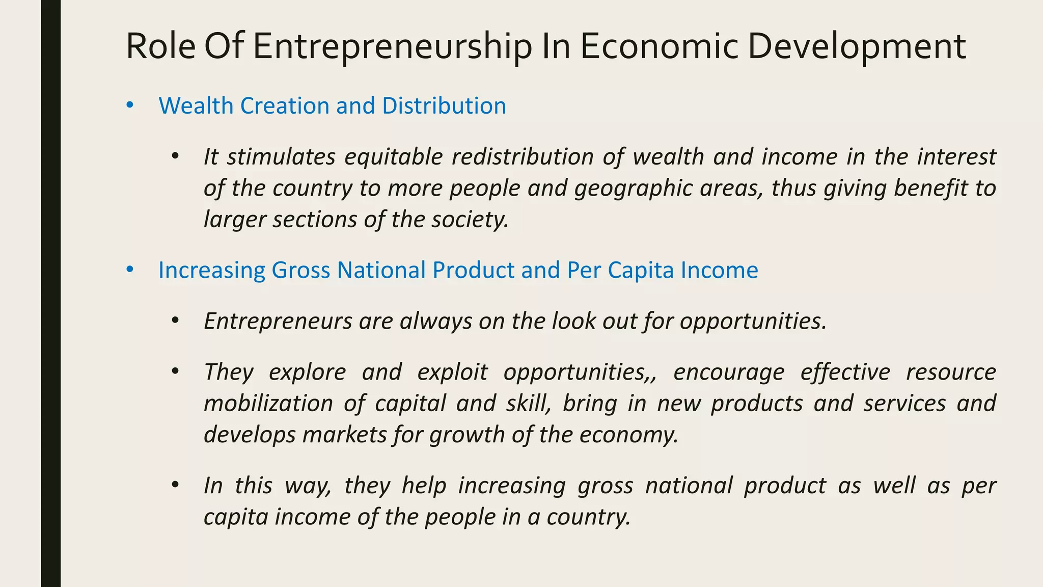 Introduction To Entrepreneurship | PPTX