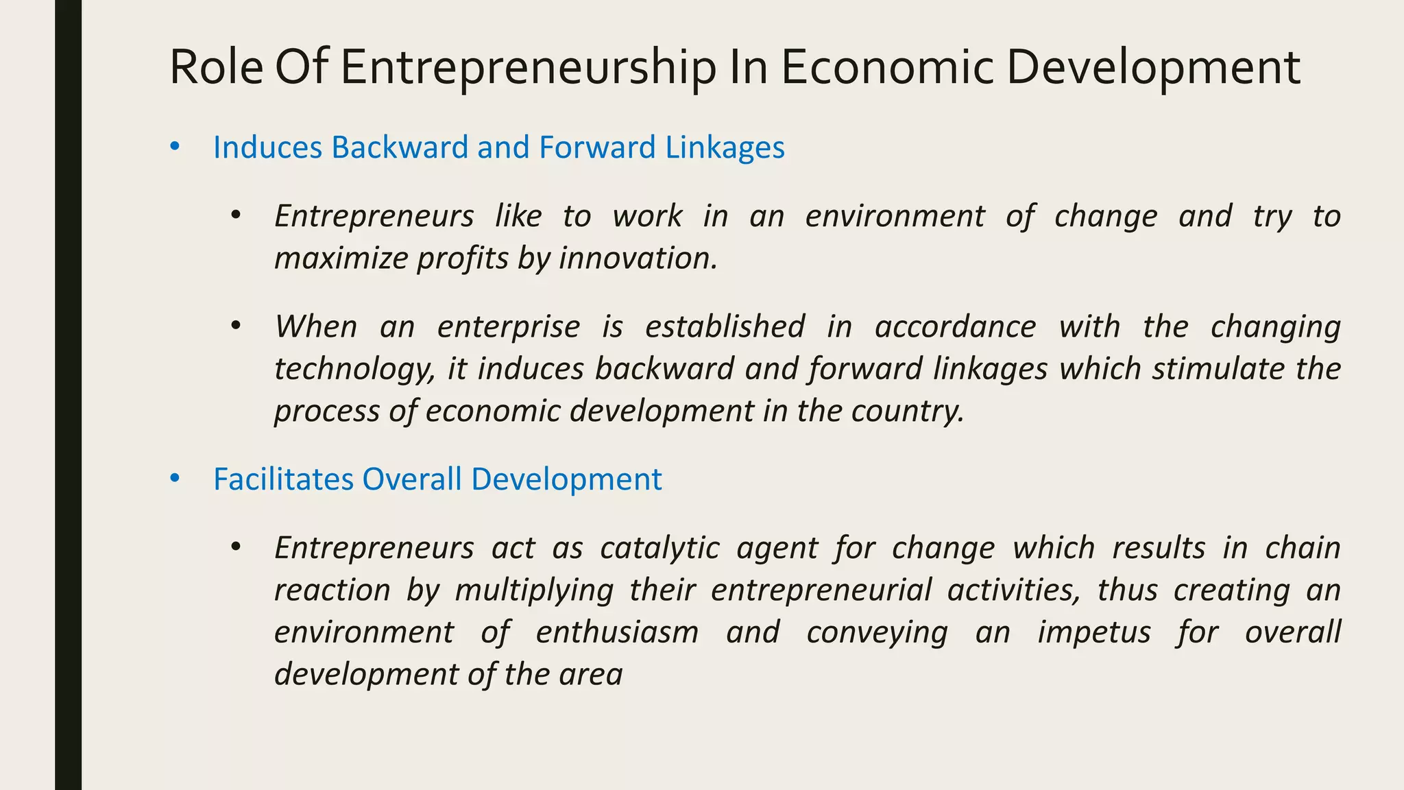 Introduction To Entrepreneurship | PPTX